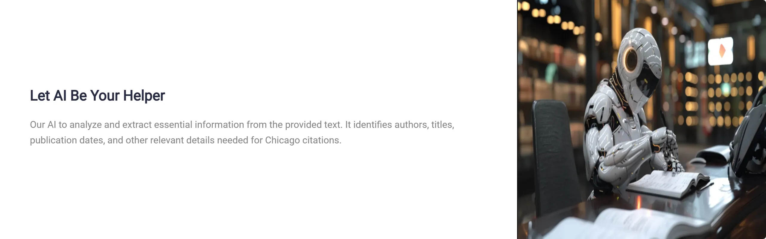 Chicago Turabian Citation Generator - Efficient & Fast Formatting Tool